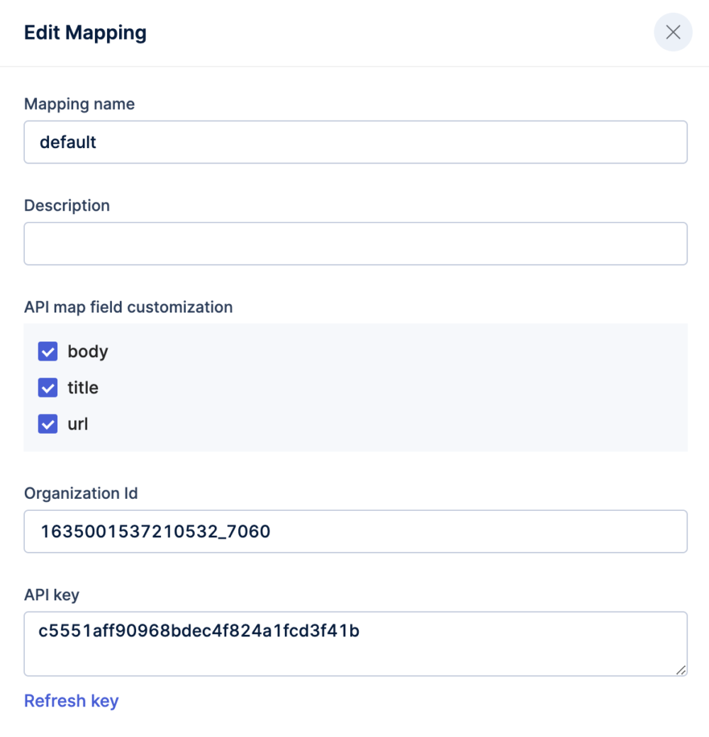 Mapping - Keyspider Documentation