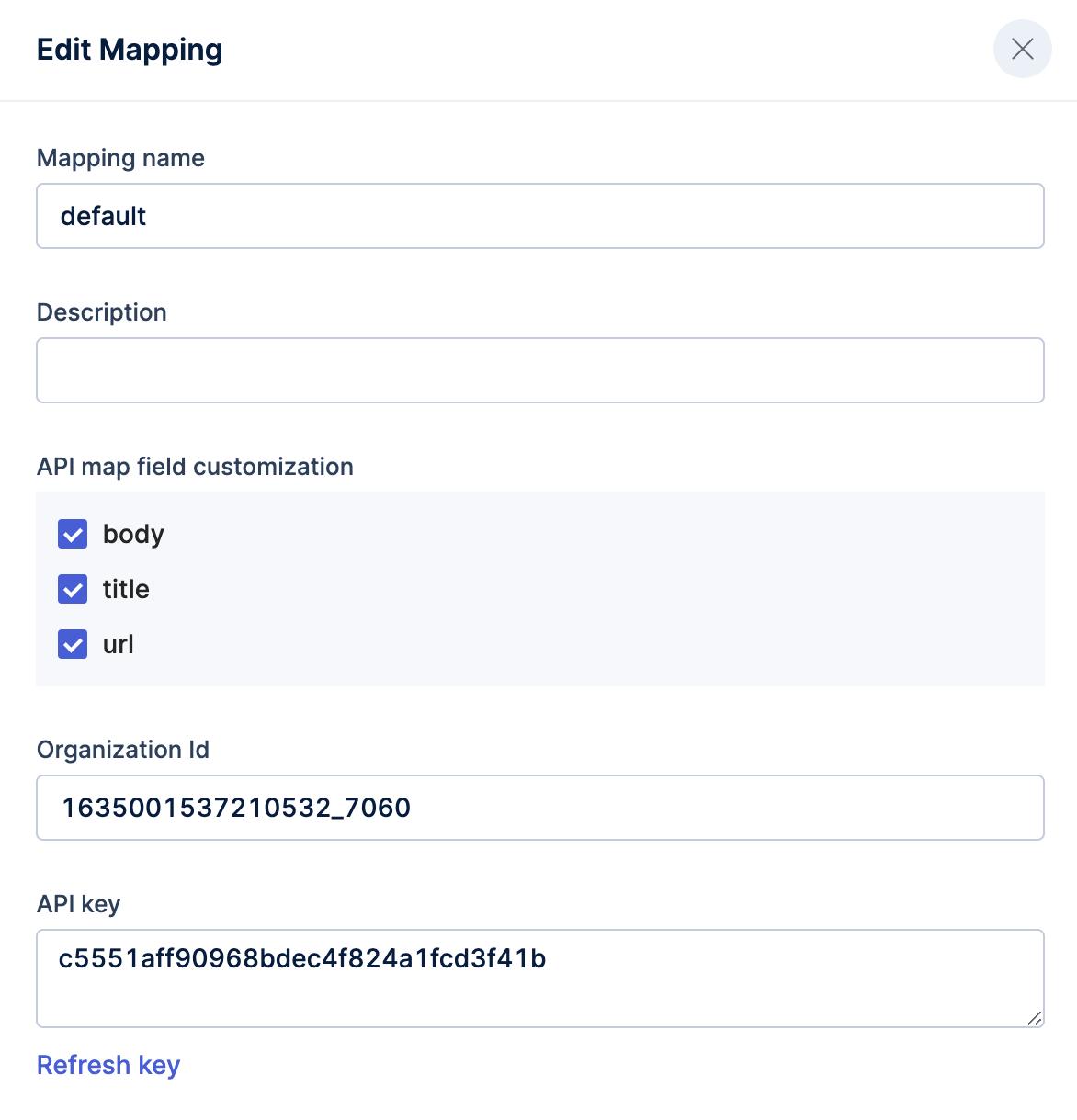 Mapping - Keyspider Documentation