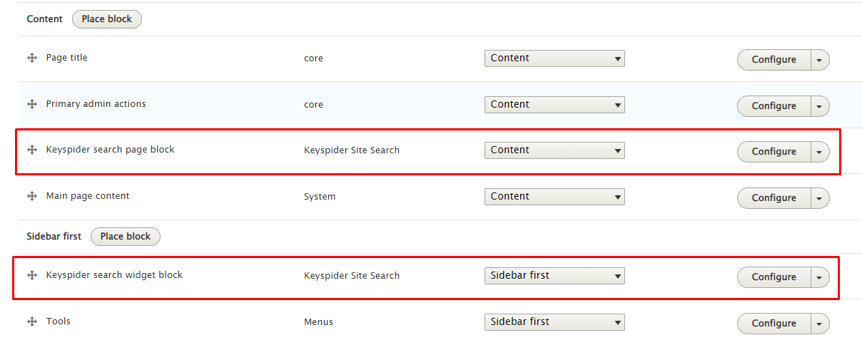 Drupal - Keyspider Documentation